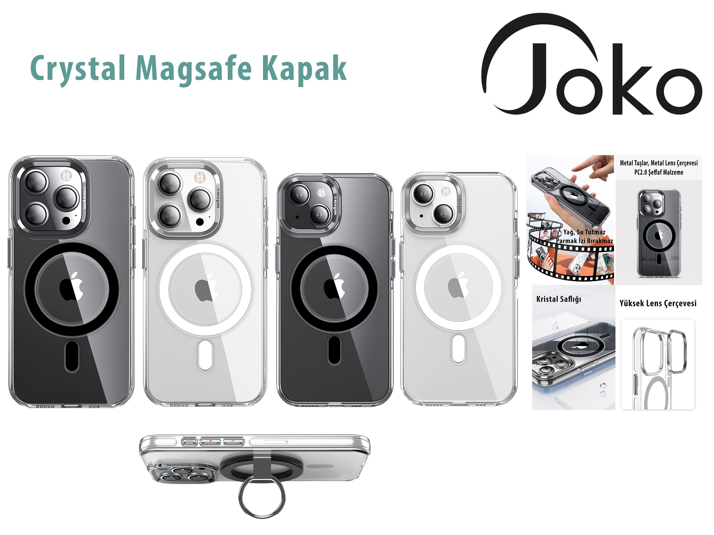 Crystal Magsafe Kapak