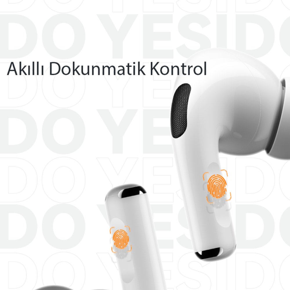 Yesido JB23 BT 5.3 TWS Kablosuz Airpods Kulaklık - Beyaz