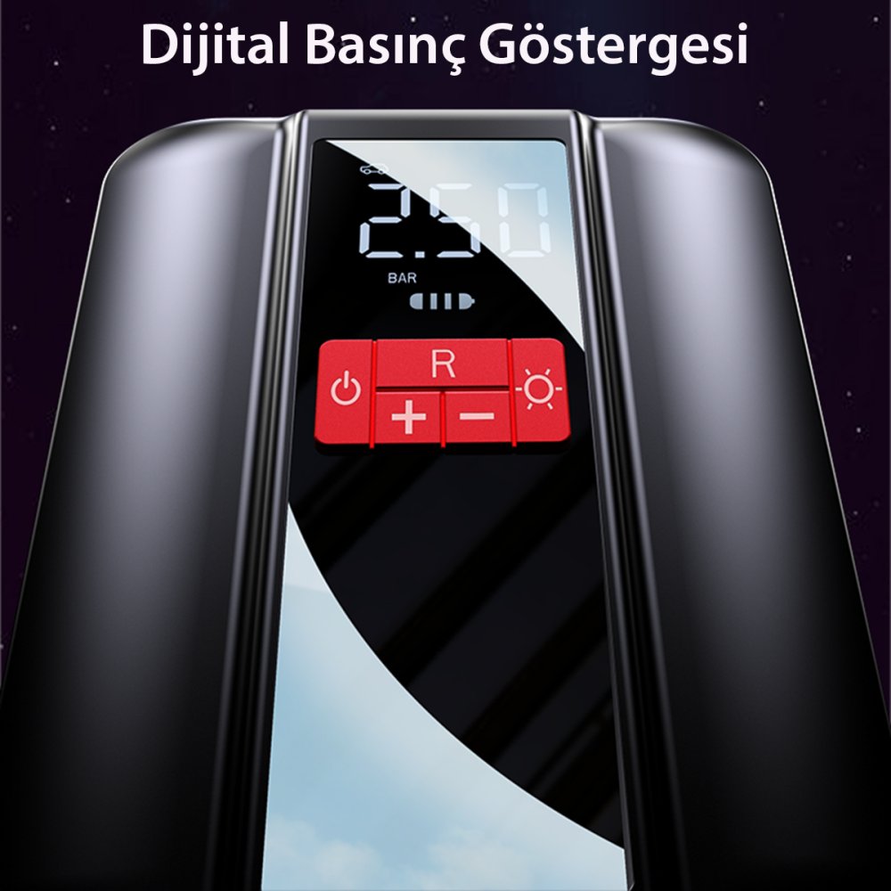 Yesido VC04 Çok Fonksiyonlu Dijital Göstergeli 4000 mAh Bataryalı ...